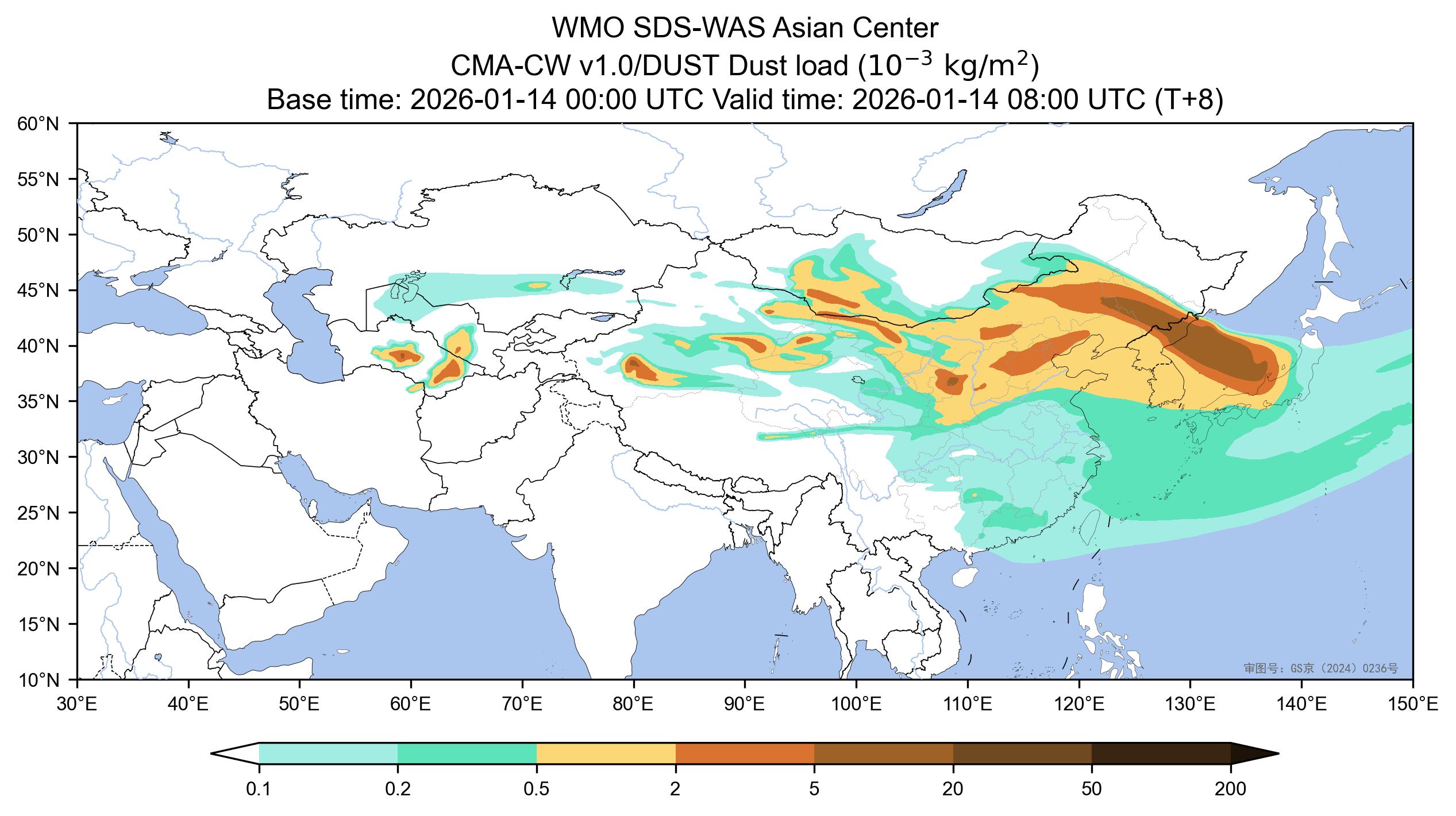 Forecasts_CMA-CW_Dust load